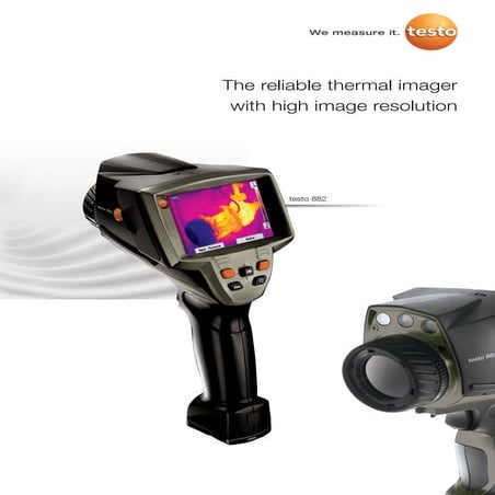 Testo 890 datasheet | PDF