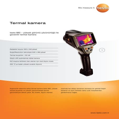 Testo 882 | PDF