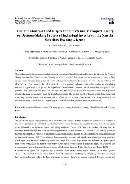 Overconfidence Bias in Thirukkural | PDF
