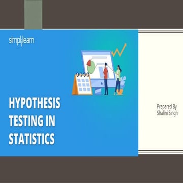 Test of hypothesis testing and student T test a chapter of class 12 | PPTX