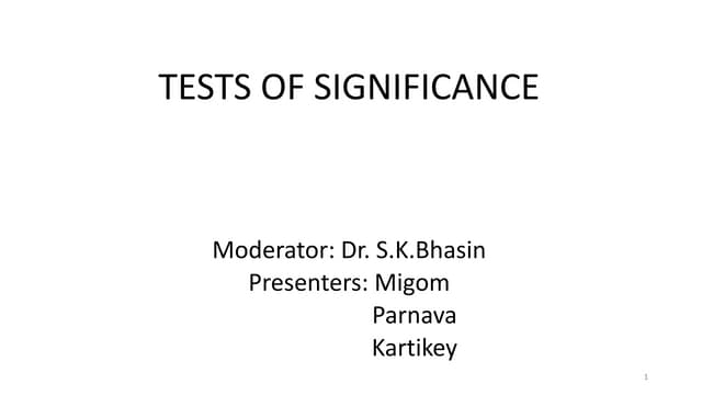 T test | PPT