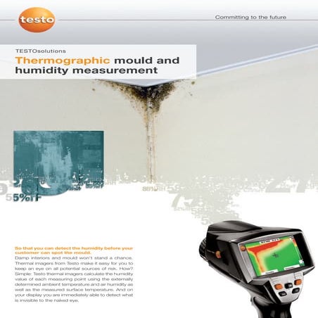 Testo thermographic mould and_humidity_measurement | PDF