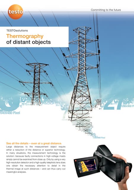 Testo thermography of distant_objects | PDF Testo thermography of distant_objects | PDF