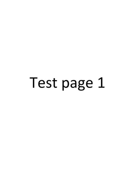 Test pdf | PDF