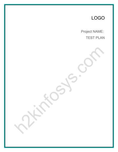 Test plan on iit website | PDF