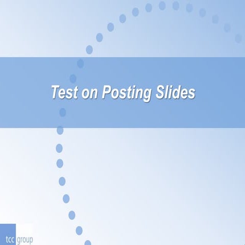 Test presentation | PPTX