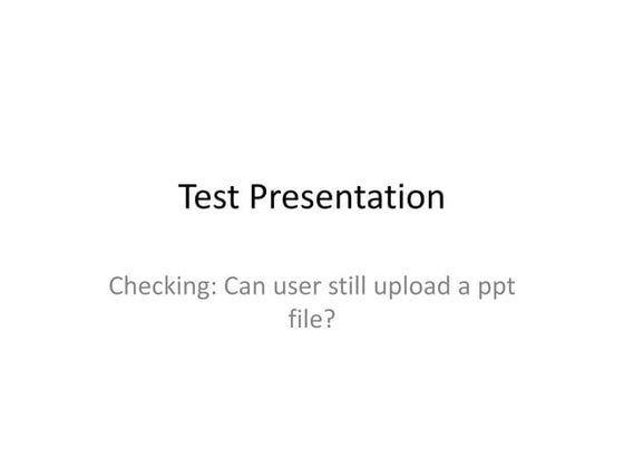 Ppt Test | PDF