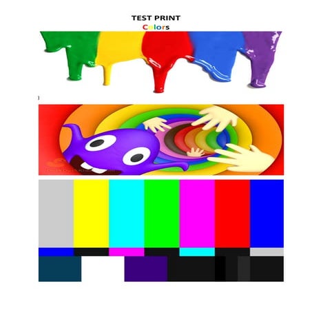 Test print Colors | PDF