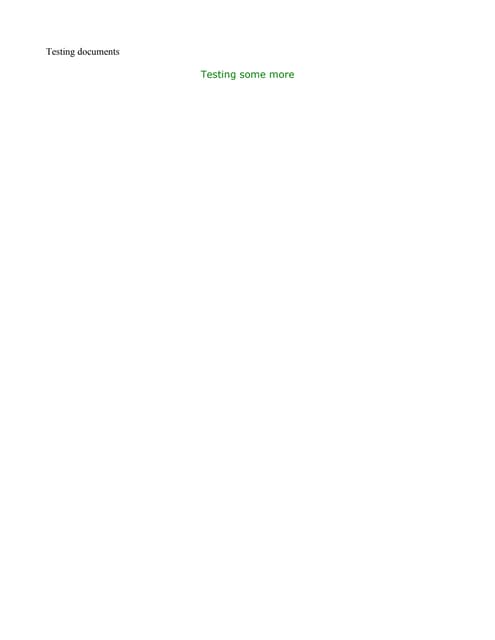 Testing Documents Pptx