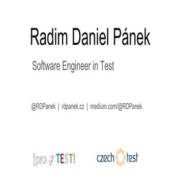 Test stack CzechTest 2016 | PPT