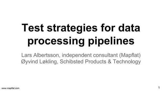 A primer on building real time data-driven products | PPT