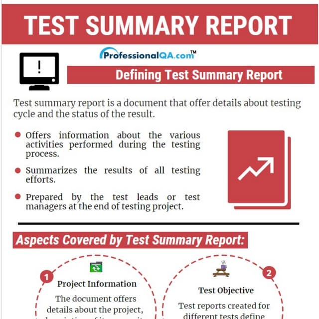 Test summary Report :A Detailed Guide | PDF