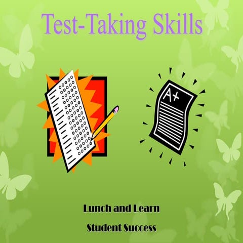 Test-Taking Skills | PPTX