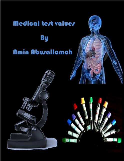 Normal lab value | PDF | Blood Disorders | Diseases and Conditions