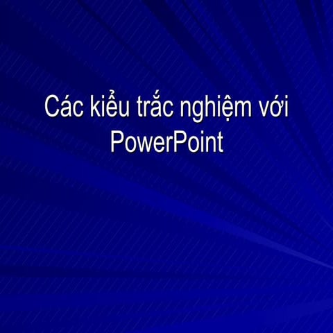 Test With Power Point | PPT