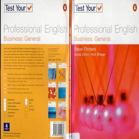 Test Your Professional English Business General | PDF | Business ...