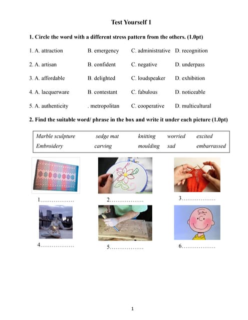 Full placement-test | DOC | Standardized Testing | Educational Assessment