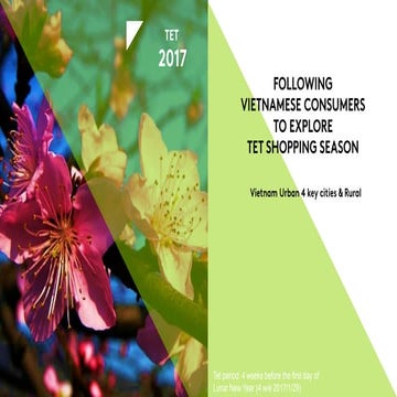 Exploring tet shopping season 2017 | PDF