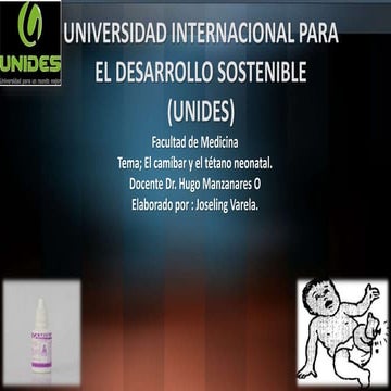 Tetano neonatal | PPTX