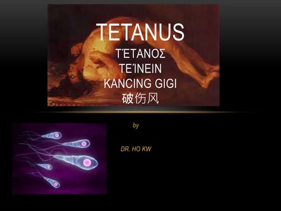 Tetanus | PPT