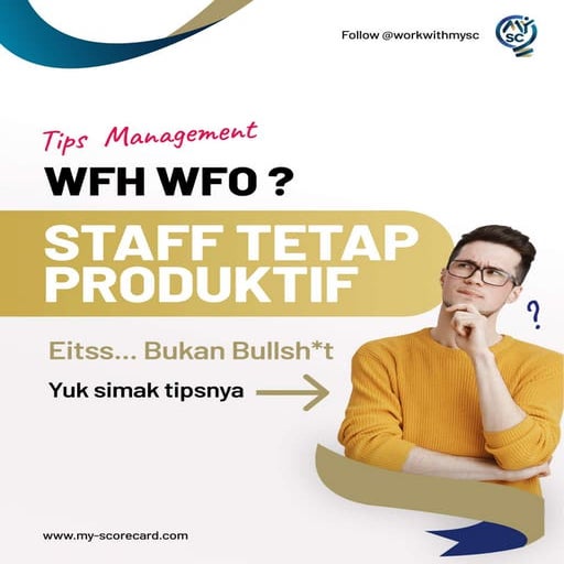Tetap produktif selama ppkm wfh | PDF