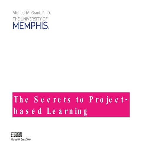 The Secrets to Project based Learning | PPT