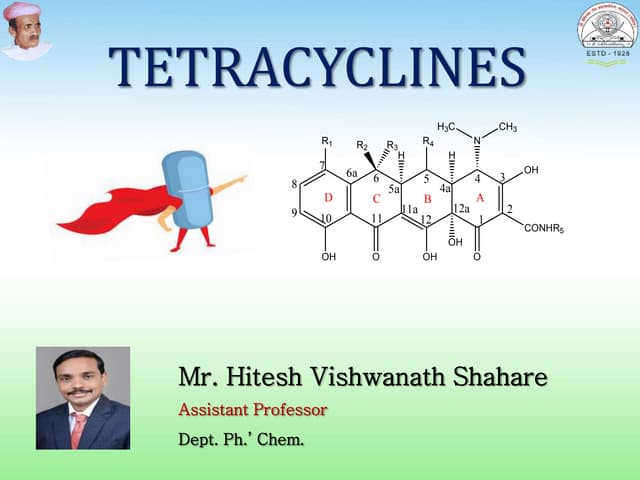 Tetracyclines | PPTX
