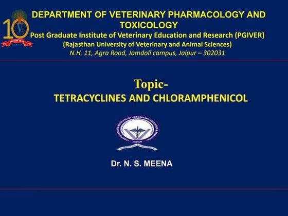 Tetracycline | PPTX | Chemistry | Science