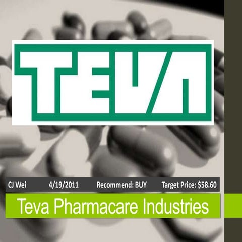 Teva Pharmaceuticals | PPTX
