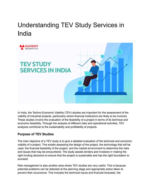 Exploring TEV Study Services in India and Their Impactful Methodologies.pdf