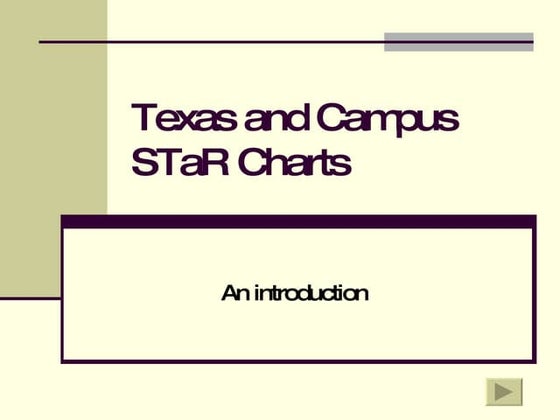 Texas s ta r chart | PPTX | Education
