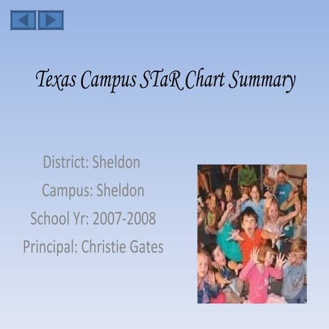Texas Campus S Ta R Chart Summary | PPT