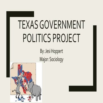 Texas government politics project | PPT