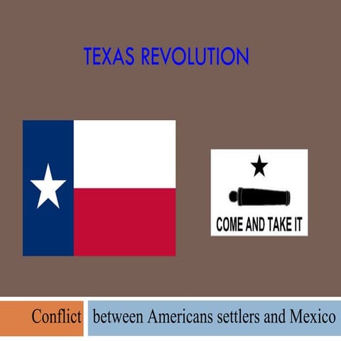Grade 4 - Lesson 1 - Texas Revolution.pptx