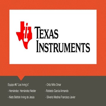 Texas instruments mba pricing project | PDF