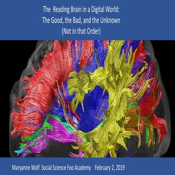 The Reading Brain in a Digital World | PPTX
