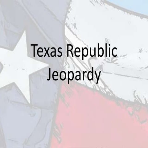 Issues faced by the republic of texas 2 | PPT