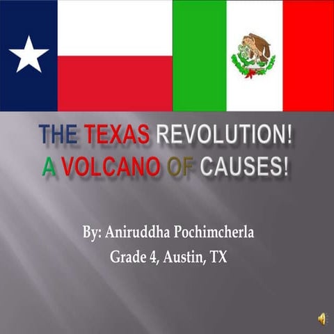 Texas revolution | PPTX | Death, Injury, or Military Conflict ...