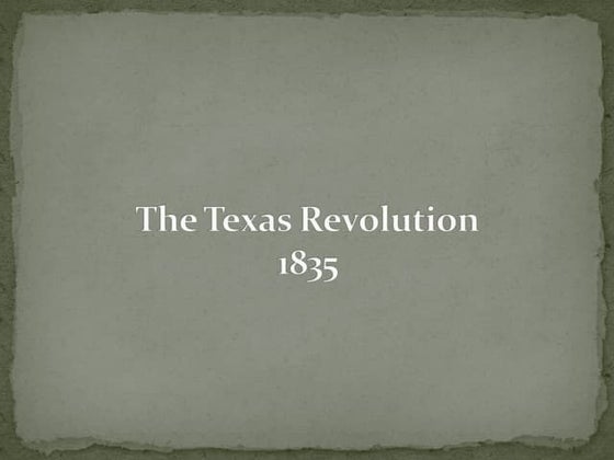 Flags of the Texas Revolution | PPTX