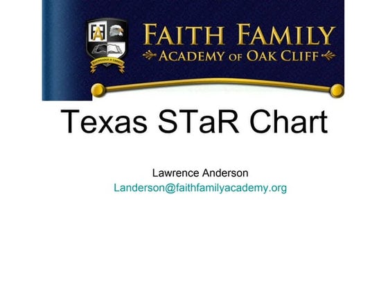 The STaR Chart | PPT