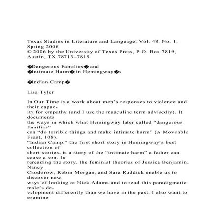 Texas Studies in Literature and Language, Vol. 48, No. 1, Spri.docx