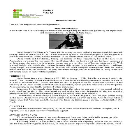 The diary of anne frank act i scenes 1 2 | DOCX