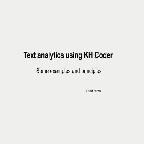Text analytics showcase_ss | PPTX