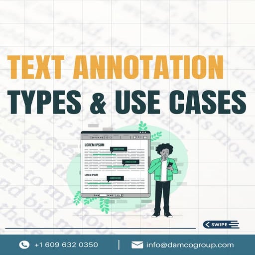 Text Annotation Types & Use Cases | Damco Solutions | PDF