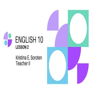 English 10 First Quarter Pointers to Review.docx