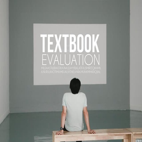 Textbook Evaluation | PDF