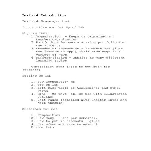 Textbook introduction | DOCX