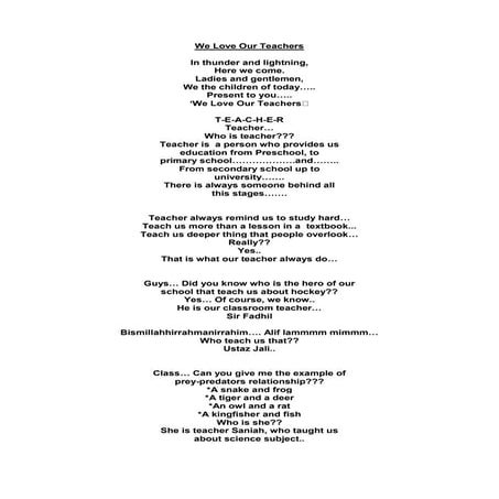 Types of choral speaking arrangement | PPTX