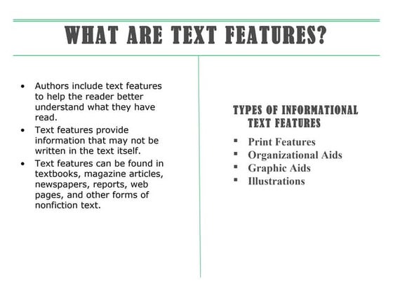 Informational text | PPT