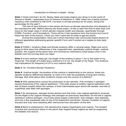 Textfor introtowomenshealth | PDF